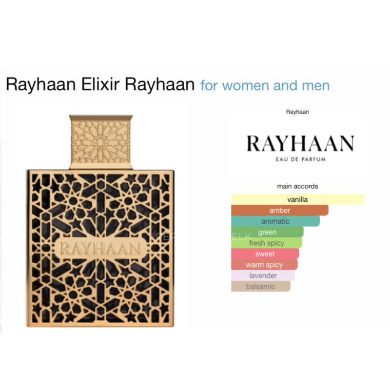 Rayhaan Elixir 100ml - PerfumeZoneLK