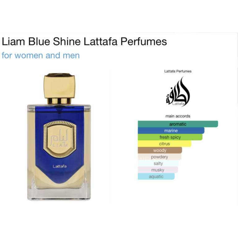 Lattafa Liam Blue Shine 100ml EDP - PerfumeZoneLK