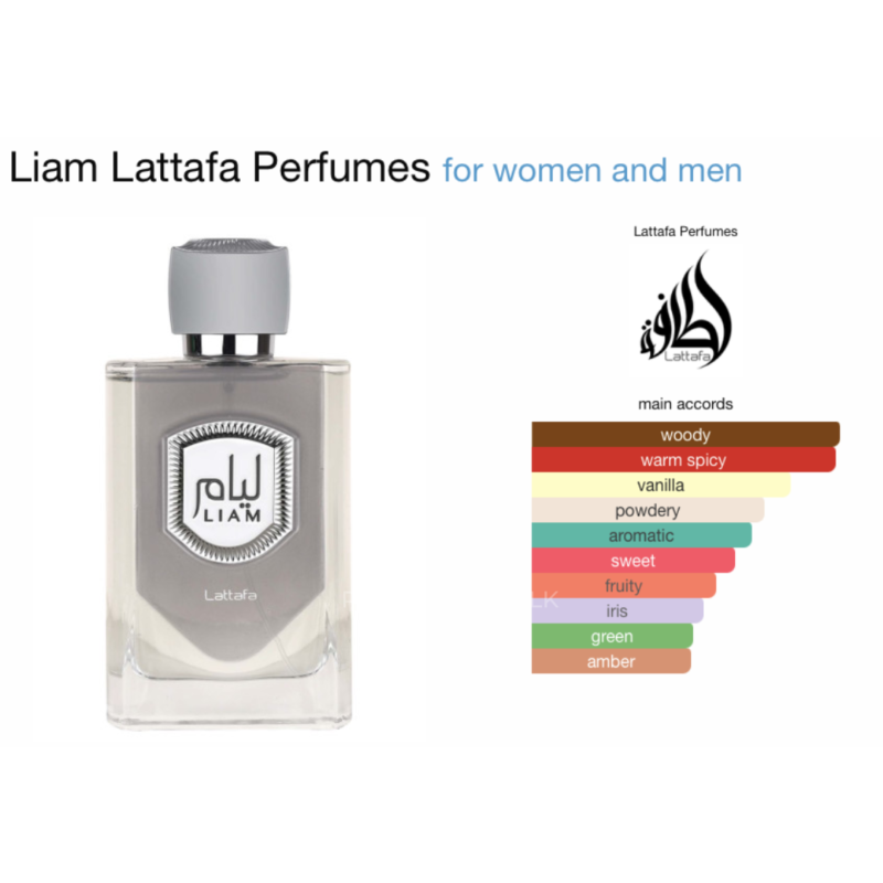 Lattafa Liam Grey 100ml EDP - PerfumeZoneLK